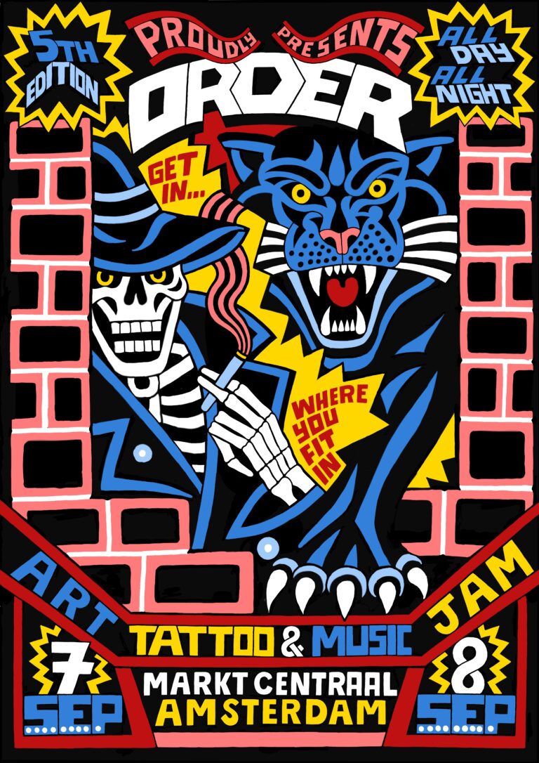 Order Tattoo, Music & Art jam - Markt Centraal